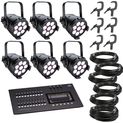 ETC ColorSource Par LED Lighting Package — TS Stage Lighting