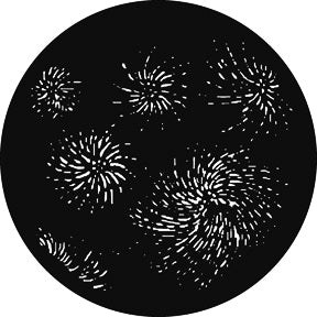 GAM Starburst Gobo Pattern — TS Stage Lighting