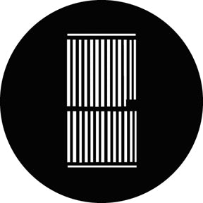 GAM Bars Gobo Pattern — TS Stage Lighting