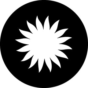 GAM Sun A Gobo Pattern — TS Stage Lighting