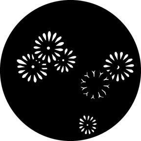 GAM Flower Motif Gobo Pattern — TS Stage Lighting