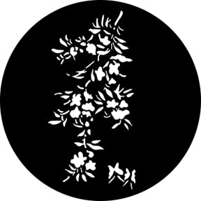Rosco Oriental Flowers Gobo Pattern — TS Stage Lighting