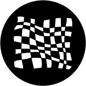 Rosco Chequered Flag 3 Gobo Pattern — TS Stage Lighting
