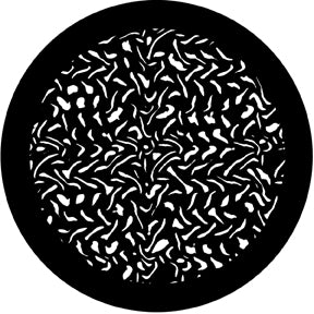 Rosco Random Diamond Plate Gobo Pattern — TS Stage Lighting