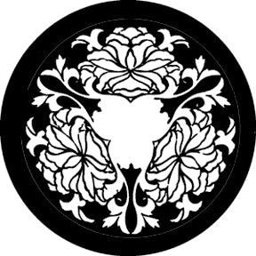 Rosco Chrysanthemum Rose Gobo Pattern — TS Stage Lighting