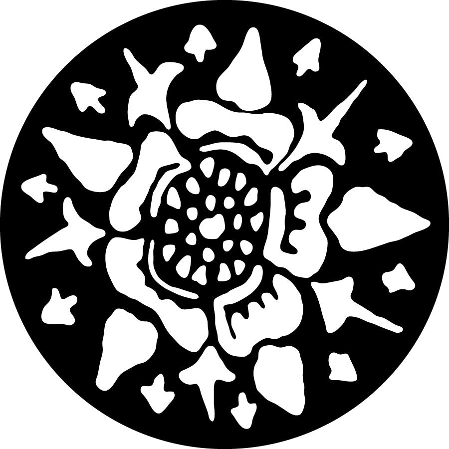 Rosco Sunflower Power Gobo Pattern — TS Stage Lighting