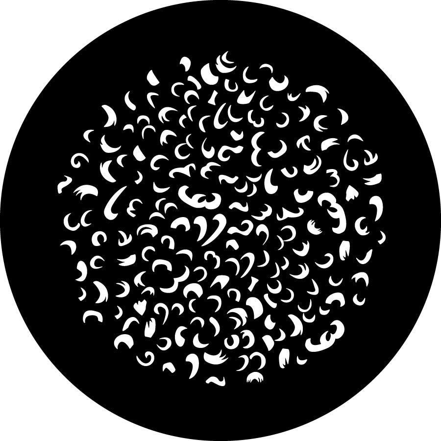 Rosco Wool Gobo Pattern — TS Stage Lighting