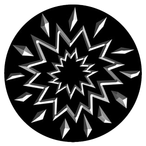 Rosco Breakout Gobo Pattern — TS Stage Lighting