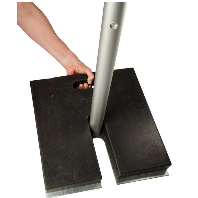 Rubber Base Weight - 20 lbs — TS Stage Lighting
