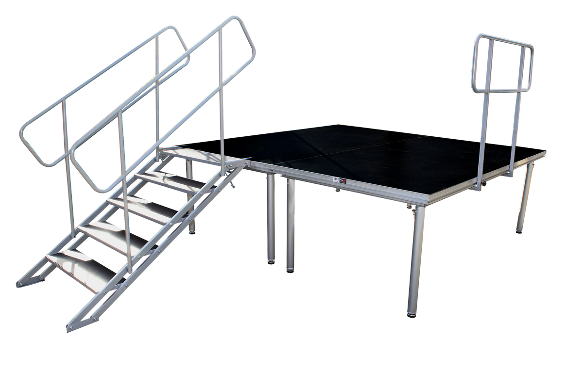 StageQ 4x8 Heavy Duty Platform Series 28"- 48" — TS Stage Lighting